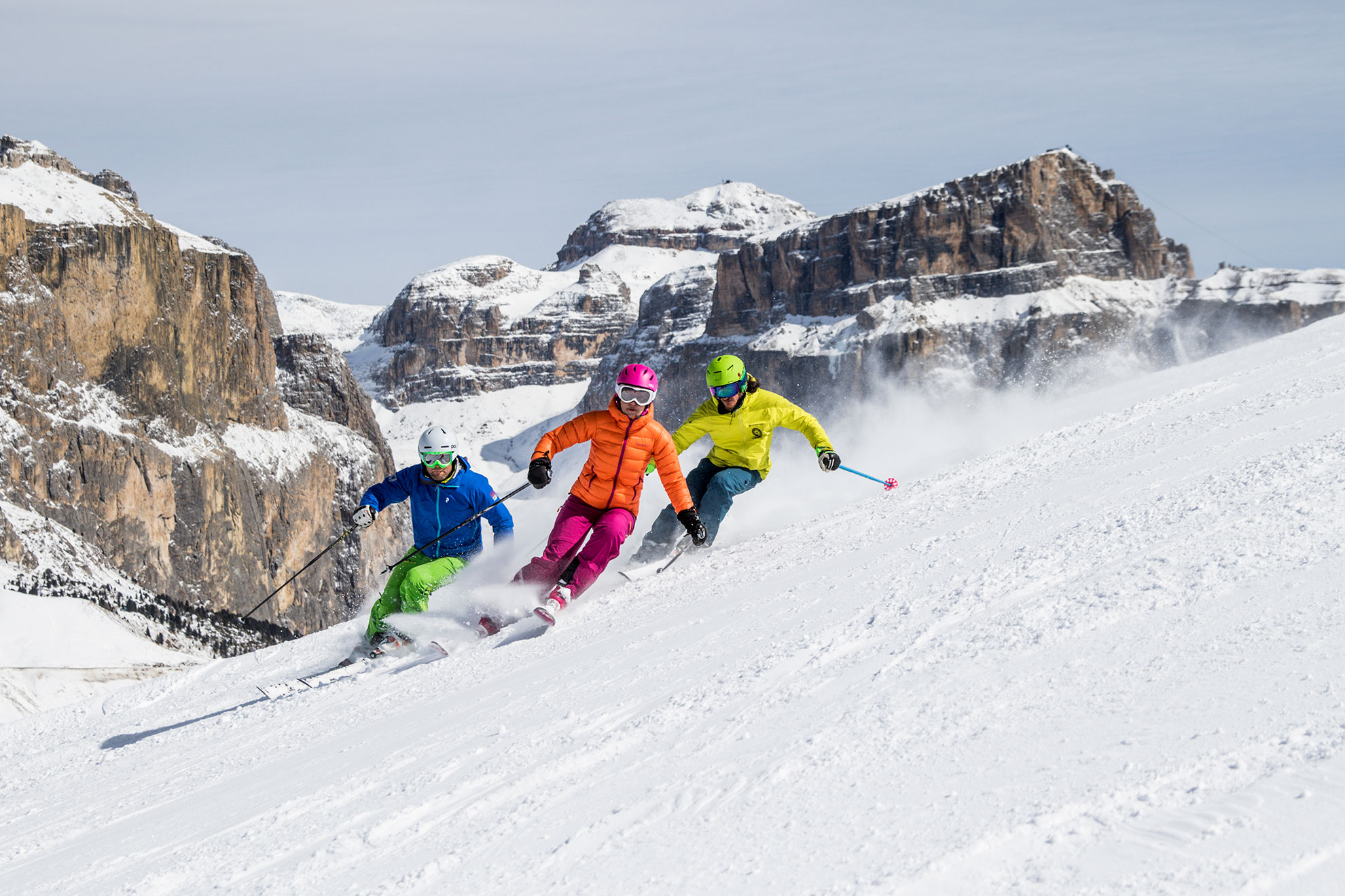 The Dolomites Ski Safari Experience - Dolomites On-Piste Skiing Safari ...